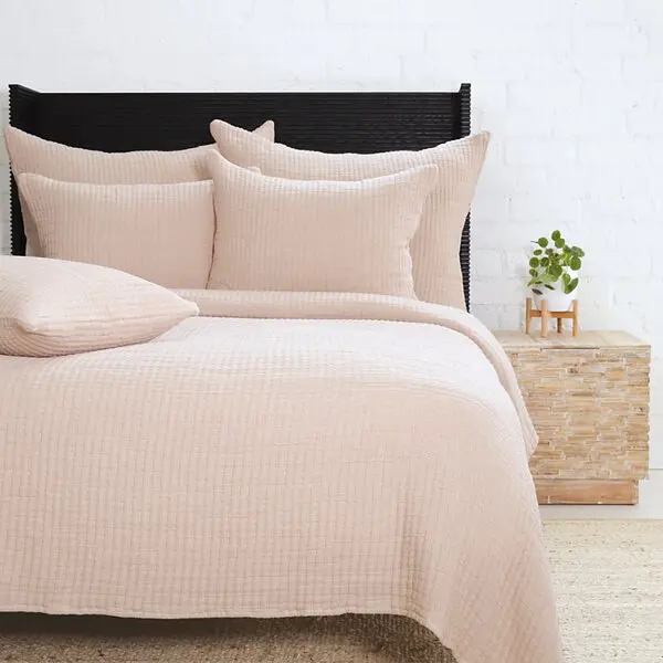 POM POM AT HOME Vancouver Coverlet, Twin - Amber