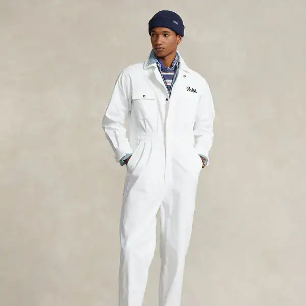 ジャケット・アウター Polo by Ralph Lauren coverall white Ralph Lauren Limited-Edition Yacht Club Coverall - White
