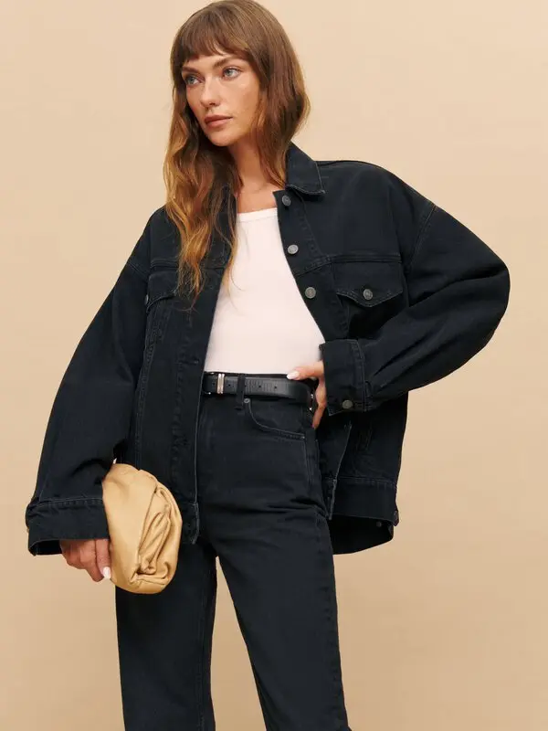 REFORMATION Brooks Denim Jacket - Turano