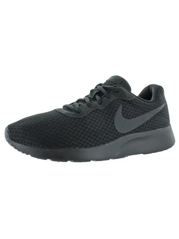 Nike Tanjun Mesh Lightweight Running Shoes - Black | Editorialist