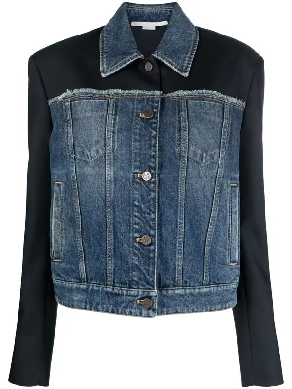 Stella McCartney Paneled Denim Jacket