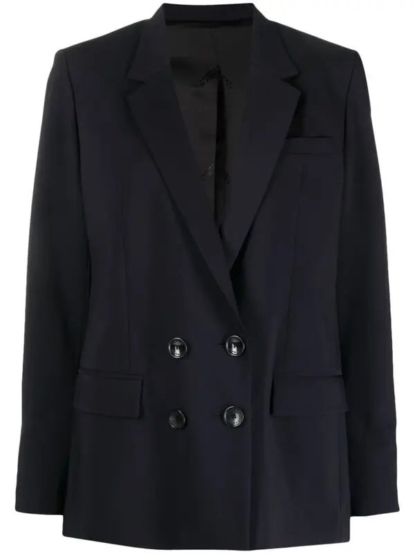 Isabel Marant Manelle Double-breasted Blazer - Black
