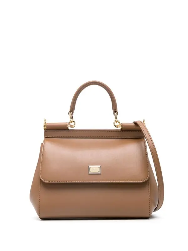 Dolce & Gabbana Sicily Medium Tote Bag - Brown