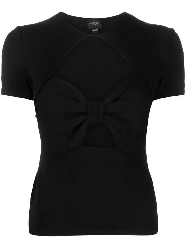 Giambattista Valli Cut-out Top - Black
