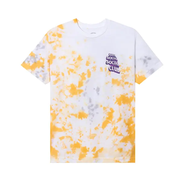 ANTI SOCIAL SOCIAL CLUB Quest For Love Tee 'tie Dye - White