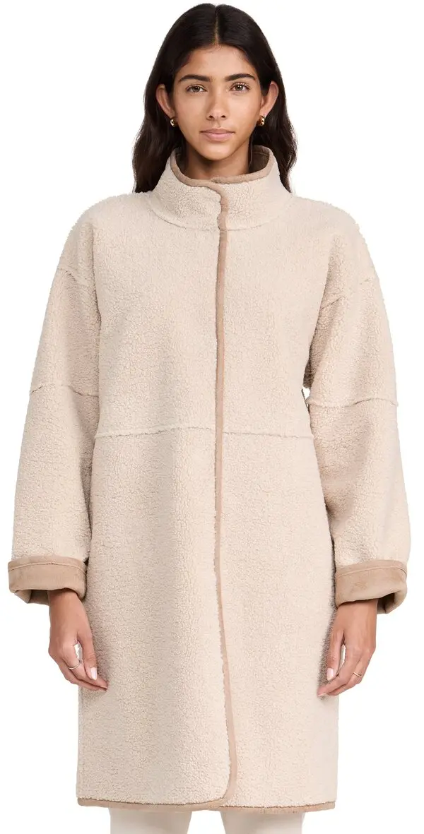 Velvet By Graham & Spencer Cara Reversible Jacket - Sand