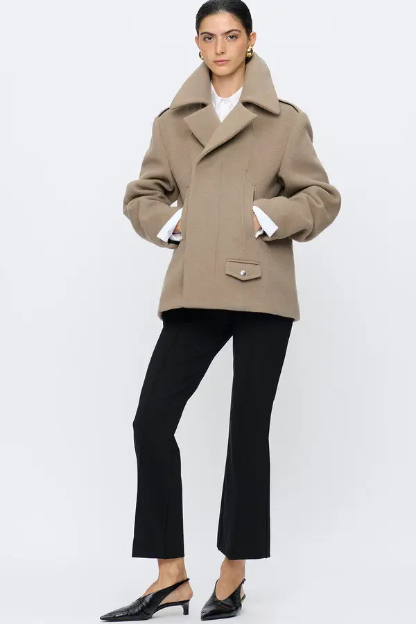 CALLAS MILANO Franke Moto Jacket - Brown