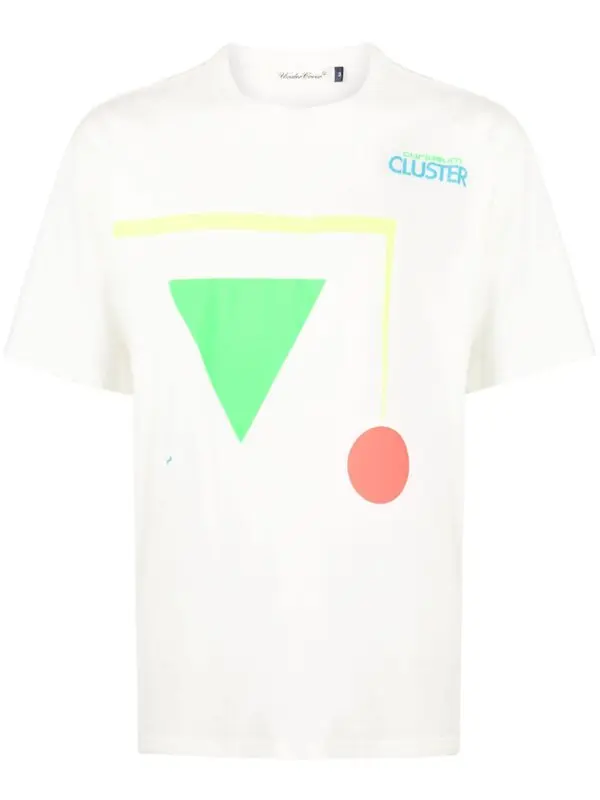 UNDERCOVERISM Cluster Geometric-print Cotton T-shirt