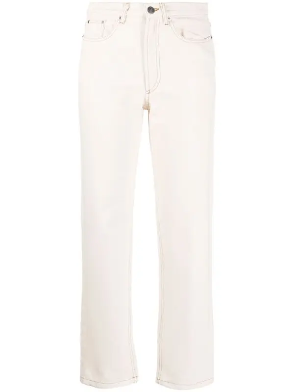 A.p.c. Straight-leg Cropped Jeans