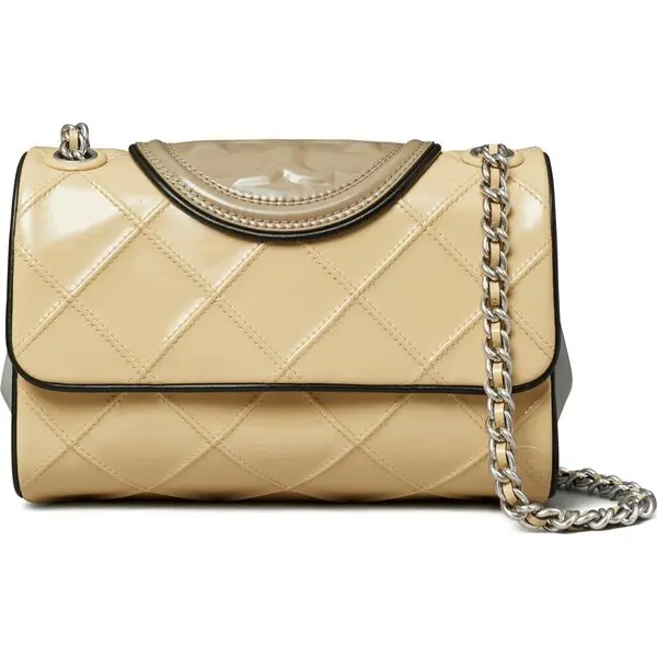 Tory Burch Fleming Convertible Shoulder Bag - Vanilla Soft Serve Multi