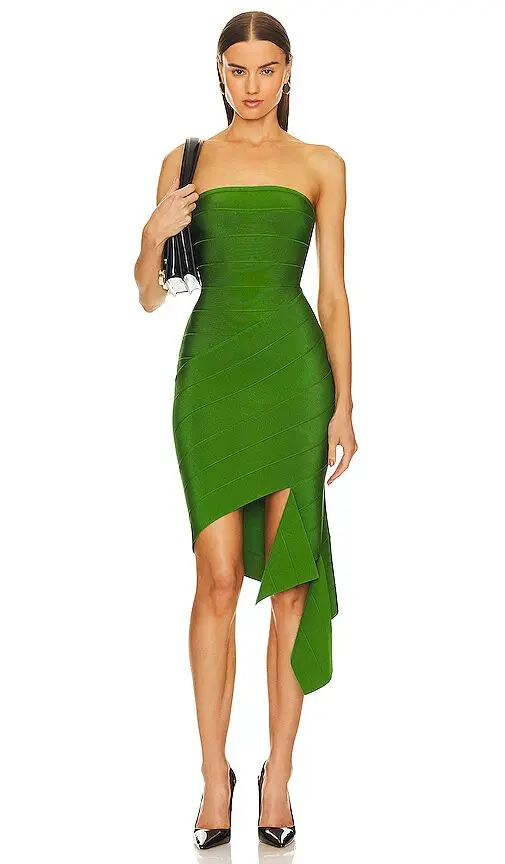 bandage green dress Heidi Army Green Mini Dress main image 1