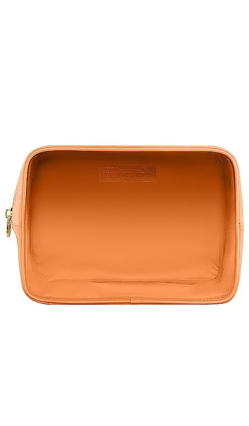Stoney Clover Lane Clear Front Large Pouch - Peach