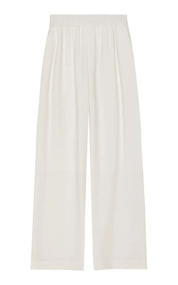 Mark Kenly Domino Tan Palmira Pants - Ivory