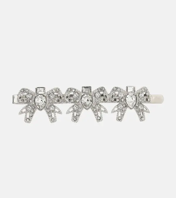 Miu Miu Crystal Embellished Barrette
