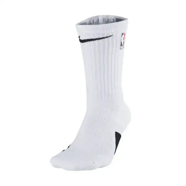 Nike Elite Nba Crew Socks White Editorialist