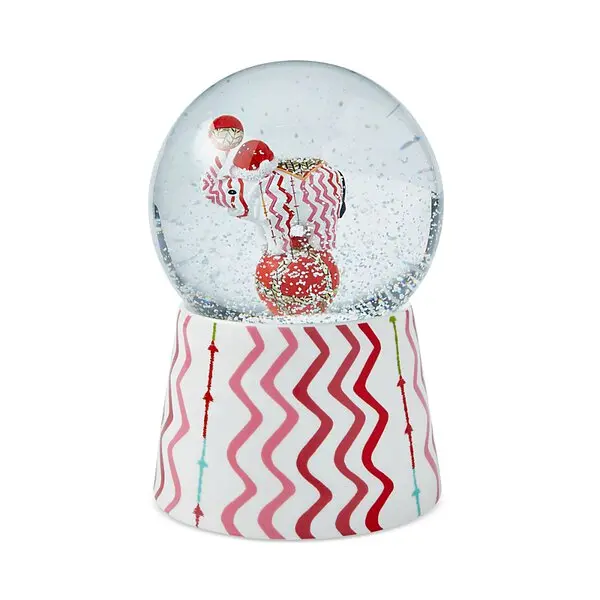 SPODE Christmas Doodles Rik Rak Snow Globe