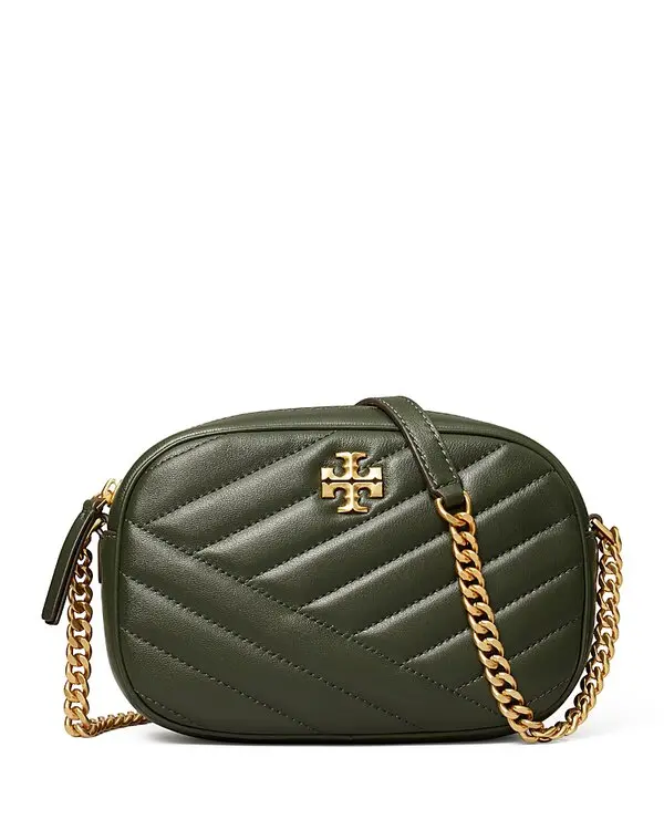 Tory Burch Kira Chevron Camera Bag Sycamore 30% Off Editorialist