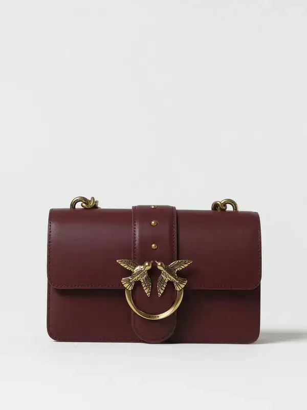 Pinko Mini Bag In Burgundy 30% Off Editorialist