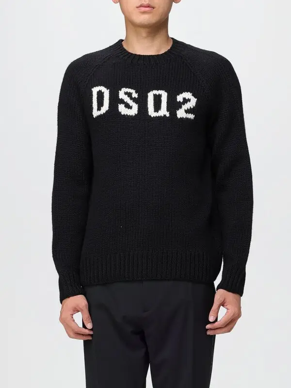 Dsquared2 Wool Sweater - Black