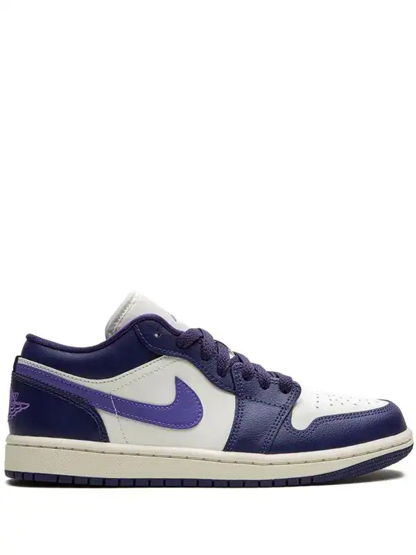 Jordan Air Low Action Grape Sneakers Purple Editorialist