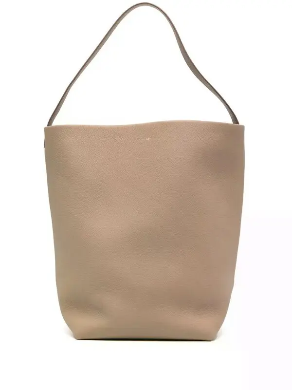 THE ROW Large Park Leather Tote Bag - Brown