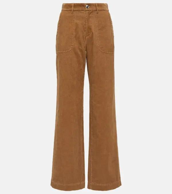 A.p.c. Seaside High-rise Straight Leg Jeans