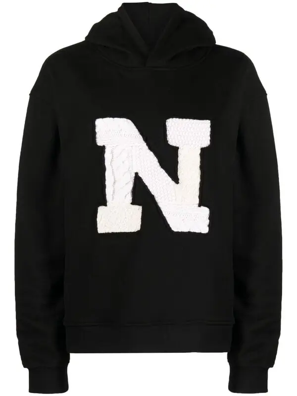 NAHMIAS Logo Patch Hoodie