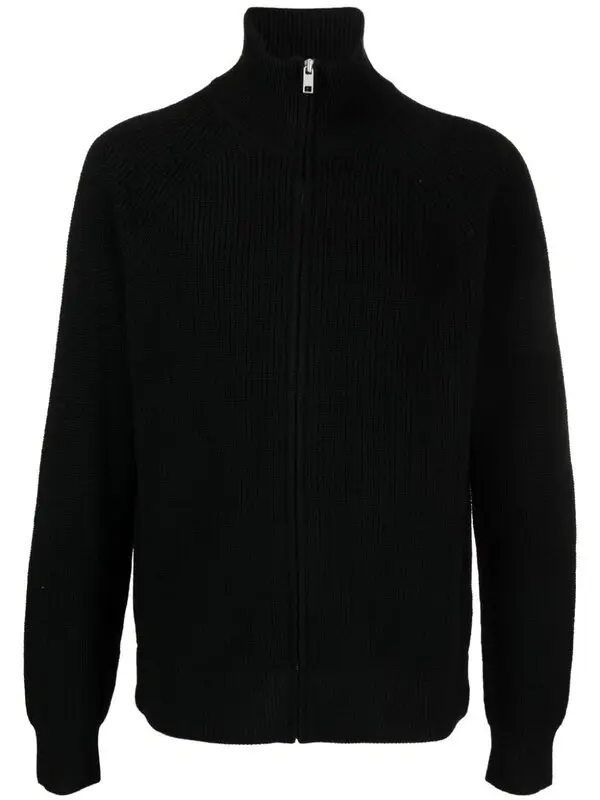 MARANT Benett Zip-up Cardigan - Black