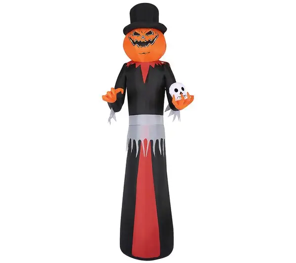 HAUNTED HILL FARM 12'. Pre-lit Inflatable Jack- -lantern