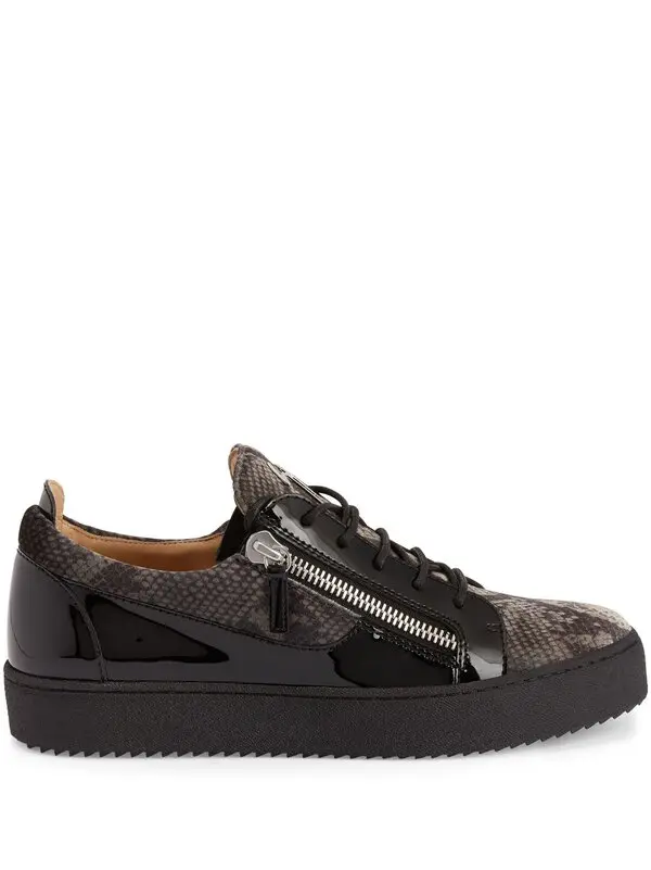 GIUSEPPE ZANOTTI Frankie Low-top Sneakers - Black