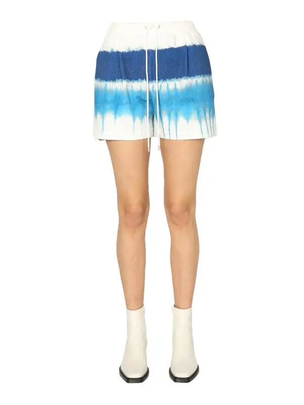 Alberta Ferretti Cotton Shorts - White