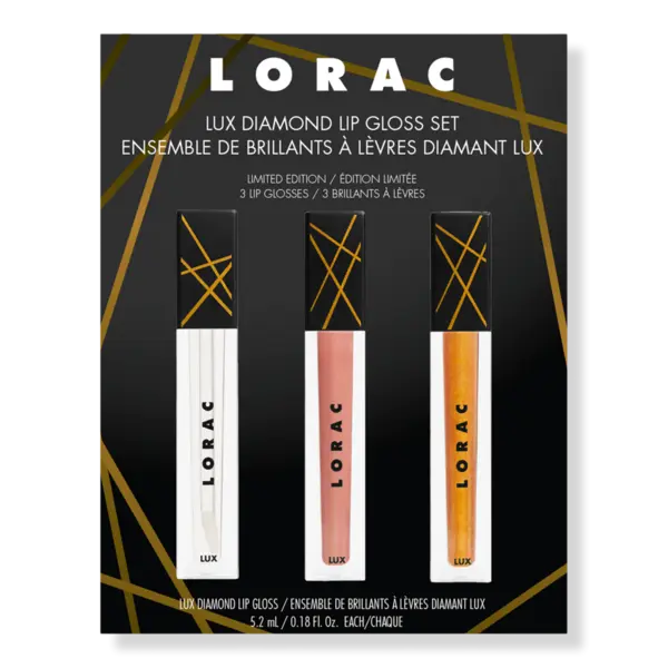 LORAC Lux Diamond Lip Gloss Set - One-color