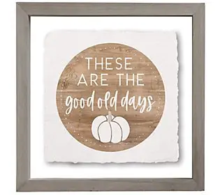 SINCERE SURROUNDINGS 10' Good Old Days Floating Frame Art