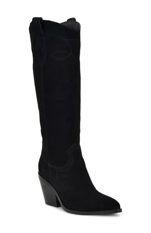 Nine West Smash Knee High Boots - Black