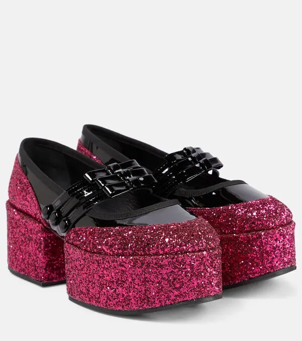 Noir Kei Ninomiya X Repetto Platform Mary Janes