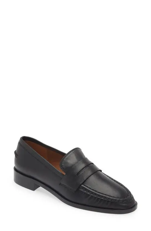 ATP ATELIER Airola Penny Loafer - Black