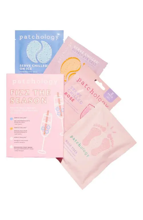PATCHOLOGY Fizz The Season Festive Self-care Set $28 Value