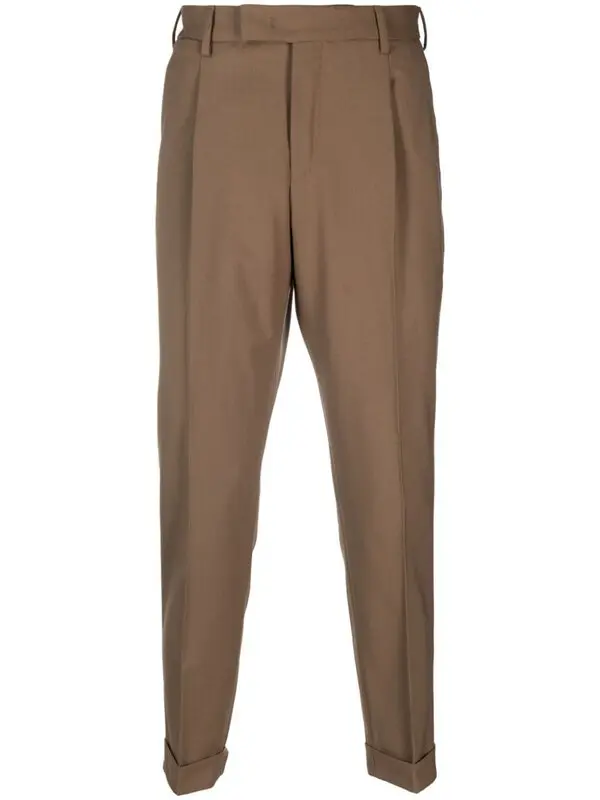 PT TORINO Pleat-detailing Tailored Trousers