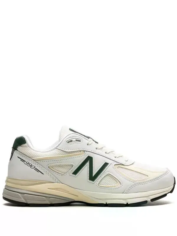 NEW BALANCE X Teddy Santis 990v4 Green Sneakers
