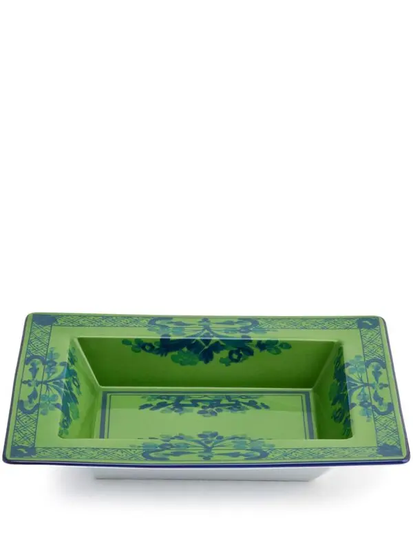 GINORI 1735 Patterned Porcelain Change Tray