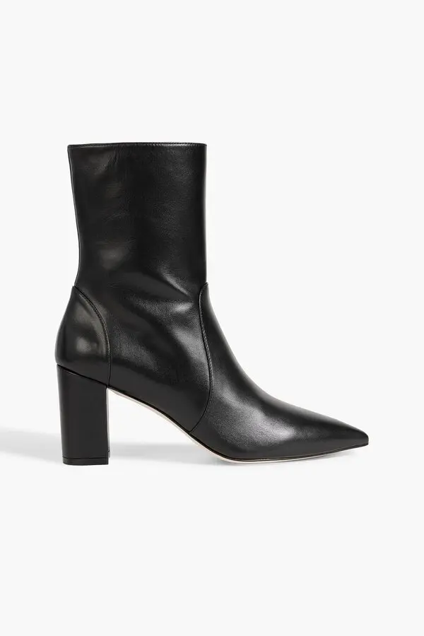 STUART WEITZMAN Linaria 75 Leather Ankle Boots