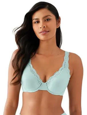 Wacoal Softly Styled Underwire Bra - Eggshell Blue
