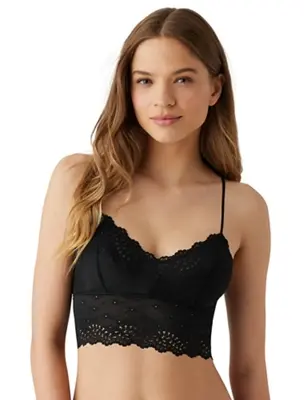 Wacoal B.tempt'd Inspired Eyelet Bralette - Night