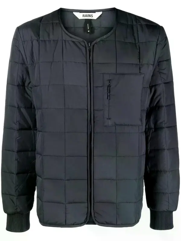 Rains Quilted Bomber Jacket