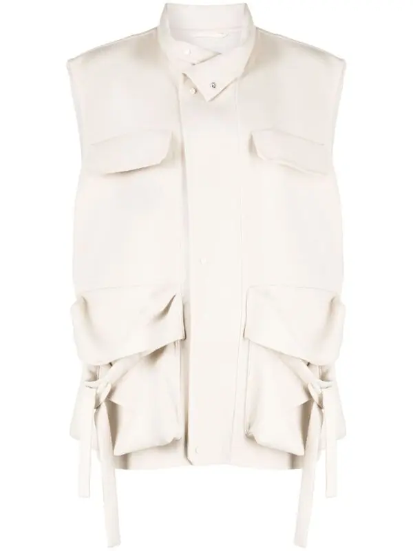 JNBY Multiple-pocket Wool Vest