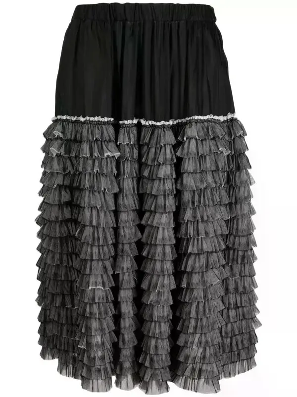 BLACK COMME DES GARÇONS Textured Pleated Shorts