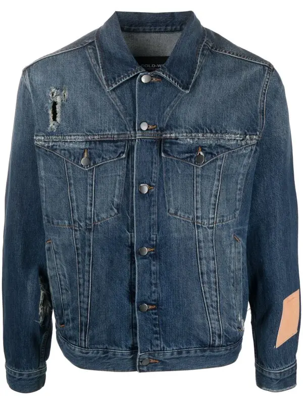 A-COLD-WALL* Distressed Denim Jacket