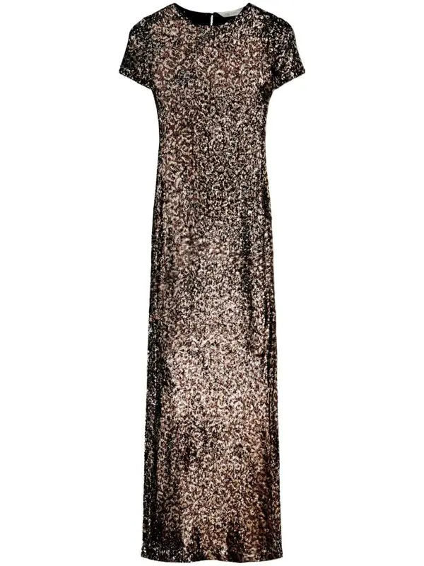 Palm Angels Sequinned Maxi Dress