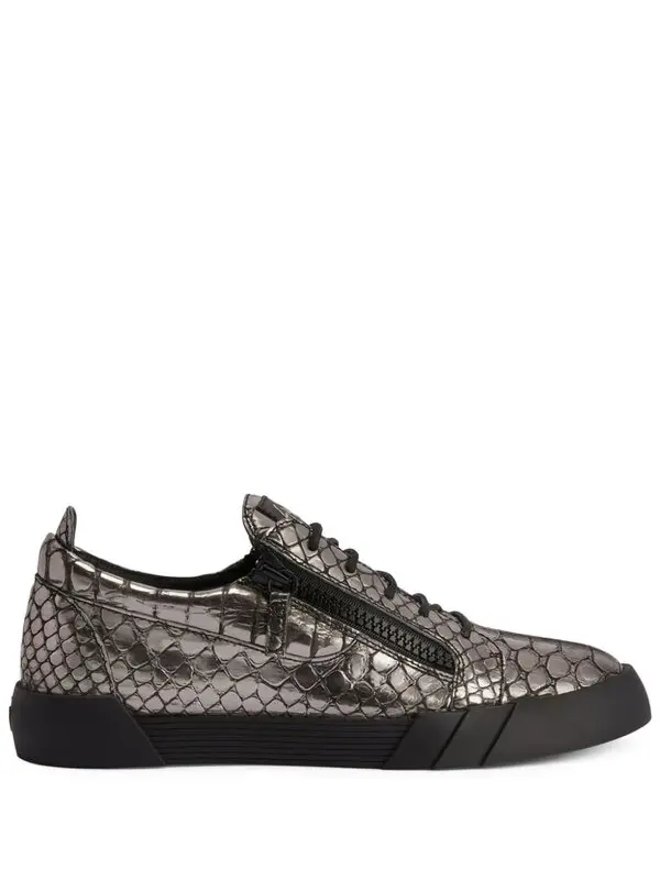 GIUSEPPE ZANOTTI The Shark 5.0 Metallic Low-top Sneakers