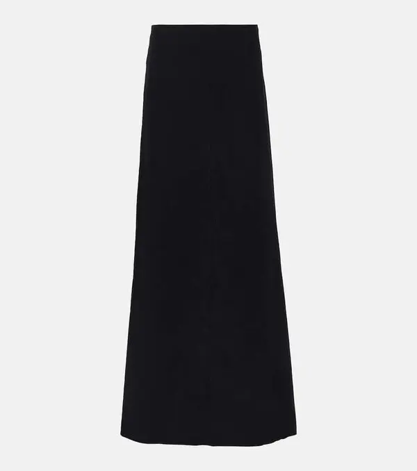ANN DEMEULEMEESTER Virgin Wool Maxi Skirt